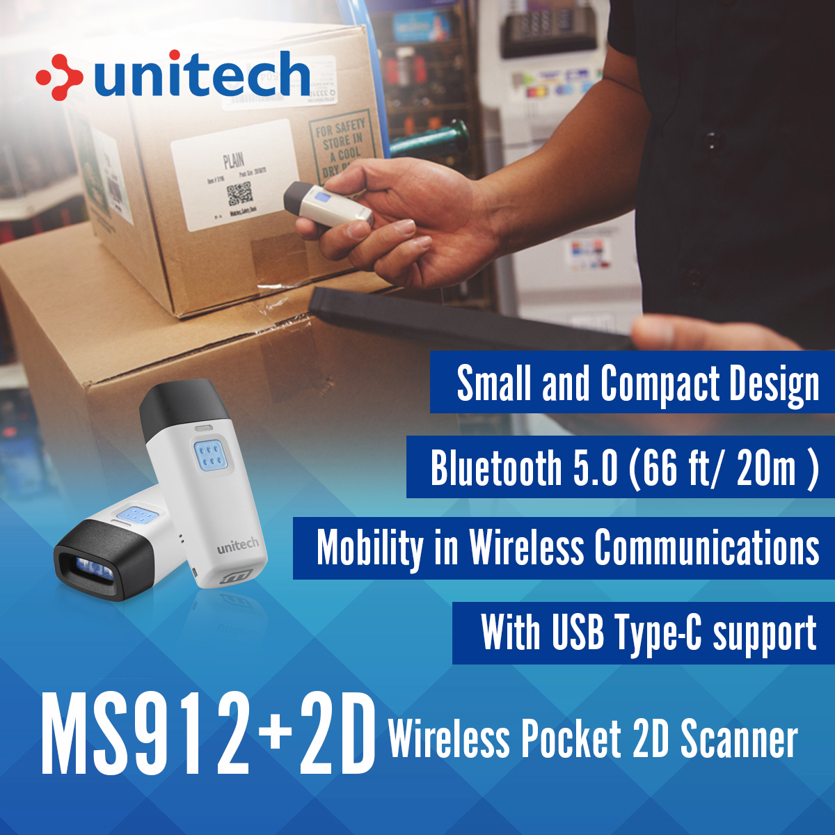 MS912Plus 2D New Product Introduction-Newsroom | Unitech Global | Your Brilliant AIDC Solution ...