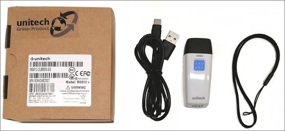 MS912 Plus 2D Bluetooth メモリ機能付ポケット 2D イメージャスキャナ │ Unitech