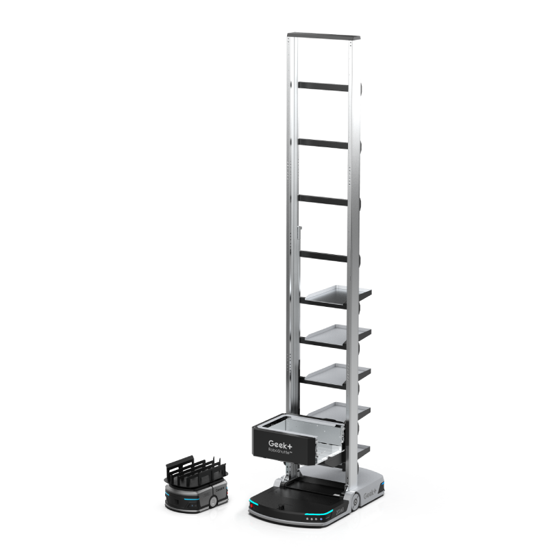 Geek+ RoboShuttle 大小車貨箱揀選方案 │ Unitech