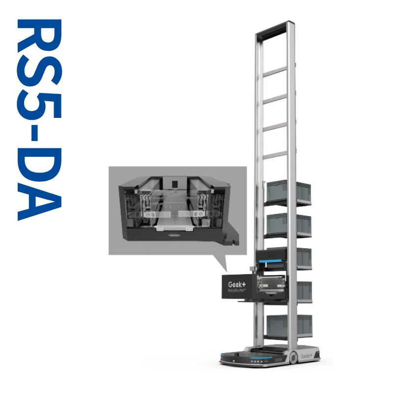 Geek+ RoboShuttle 大小車貨箱揀選方案 │ Unitech
