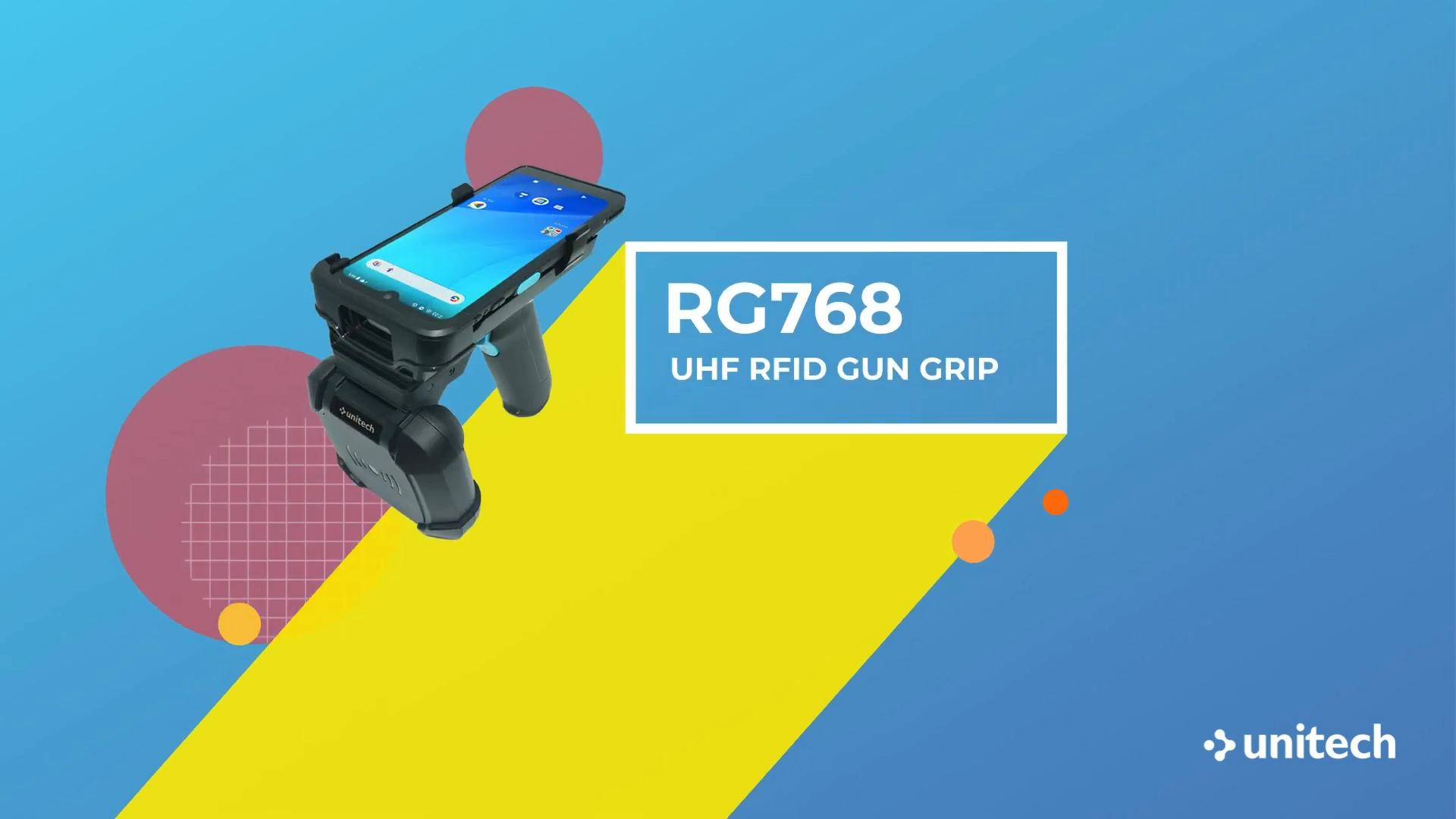 Introducing RG768 UHF RFID Gun Grip-Newsroom | Unitech Global | Your ...