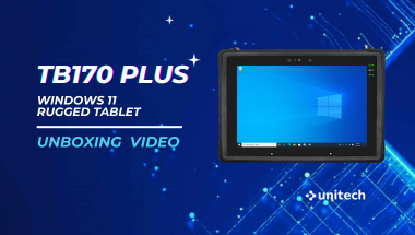 Newsroom｜Unitech Unboxing Series | TB170 Plus Rugged Windows Tablet ...