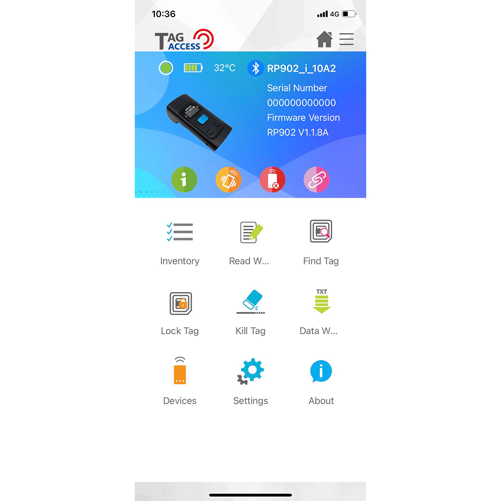 TagAccess Powerful RFID application for Android, iOS, and Windows ...