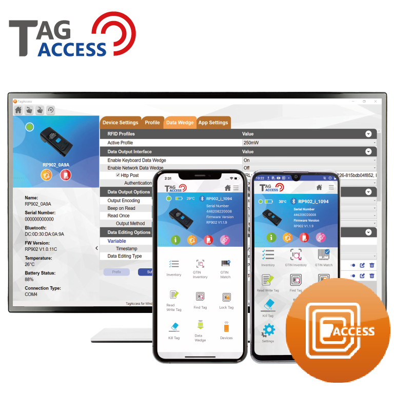 TagAccess Powerful RFID application for Android, iOS, and Windows ...