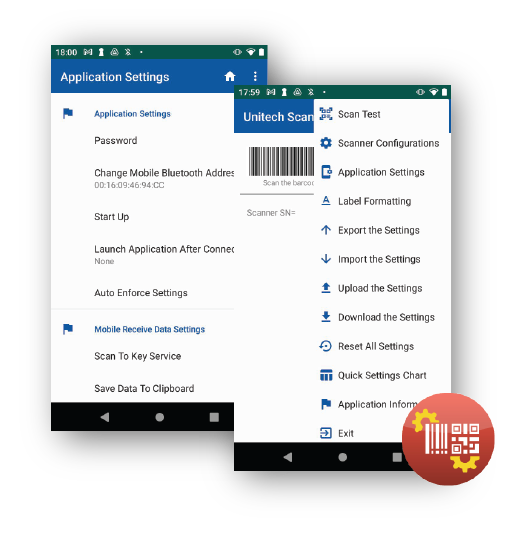 Unitech Scanner Utility (USU) Powerful Pocket Scanner Application │ Unitech
