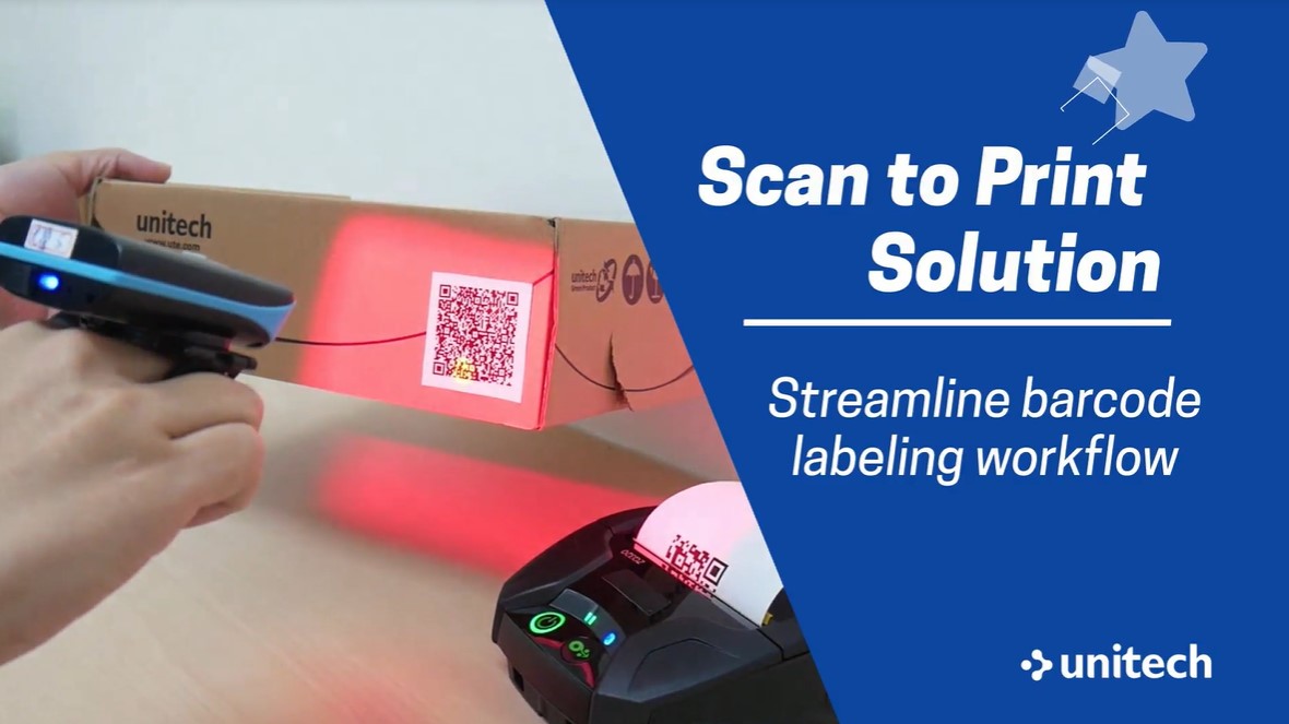 Scan to Print-Newsroom | Unitech Global | Your Brilliant AIDC Solution ...
