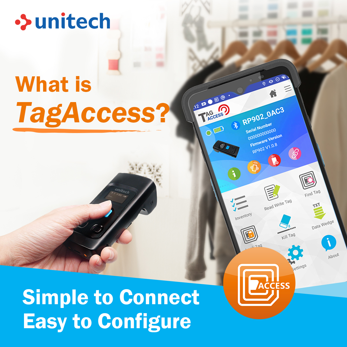 What is TagAccess?-Newsroom | Unitech Global | Your Brilliant AIDC ...